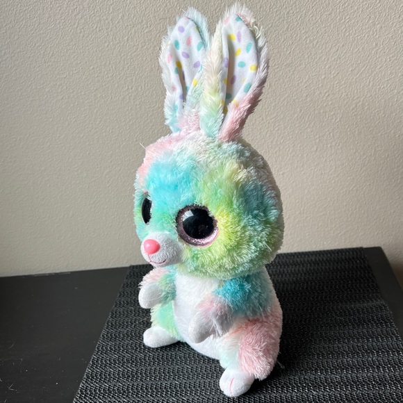 Ty | Toys | Ty Beanie Boos Tysilk 2bubby Pastel Tie Dye Bunny Rabbit ...
